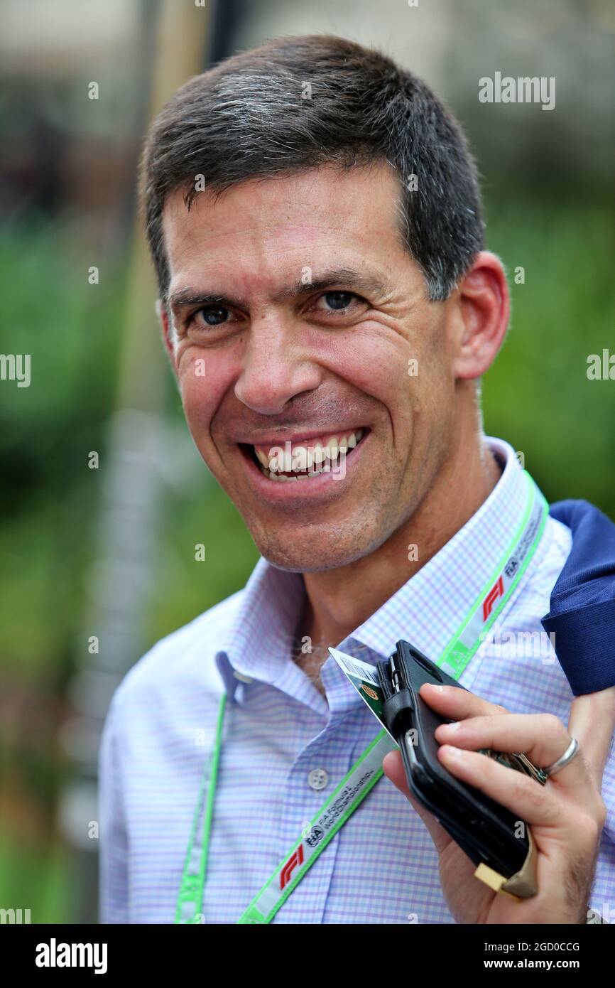 John Waldron (USA) President and COO of Goldman Sachs. Singapore Grand ...