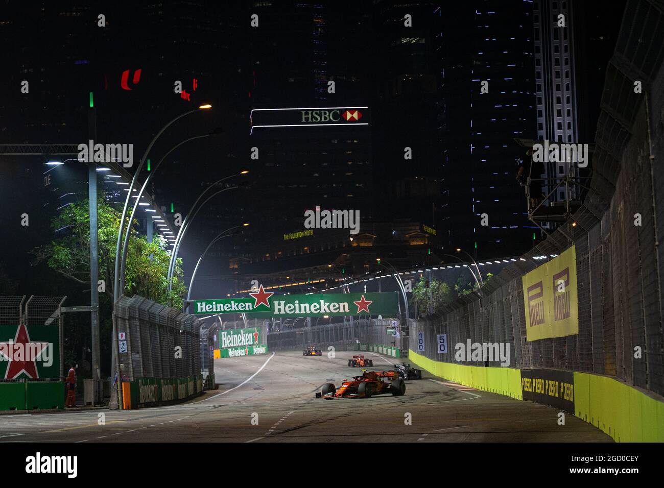 Charles Leclerc (MON) Ferrari SF90. Singapore Grand Prix, Sunday 22nd ...