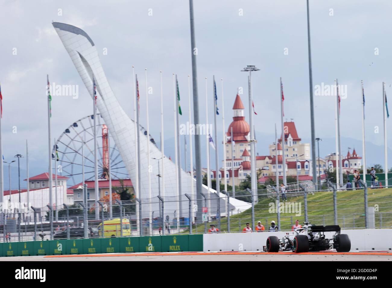 Lewis Hamilton (GBR) Mercedes AMG F1 W10. Russian Grand Prix, Saturday ...