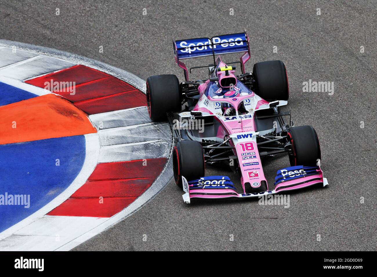 Lance Stroll (CDN) Racing Point F1 Team RP19. Russian Grand Prix ...