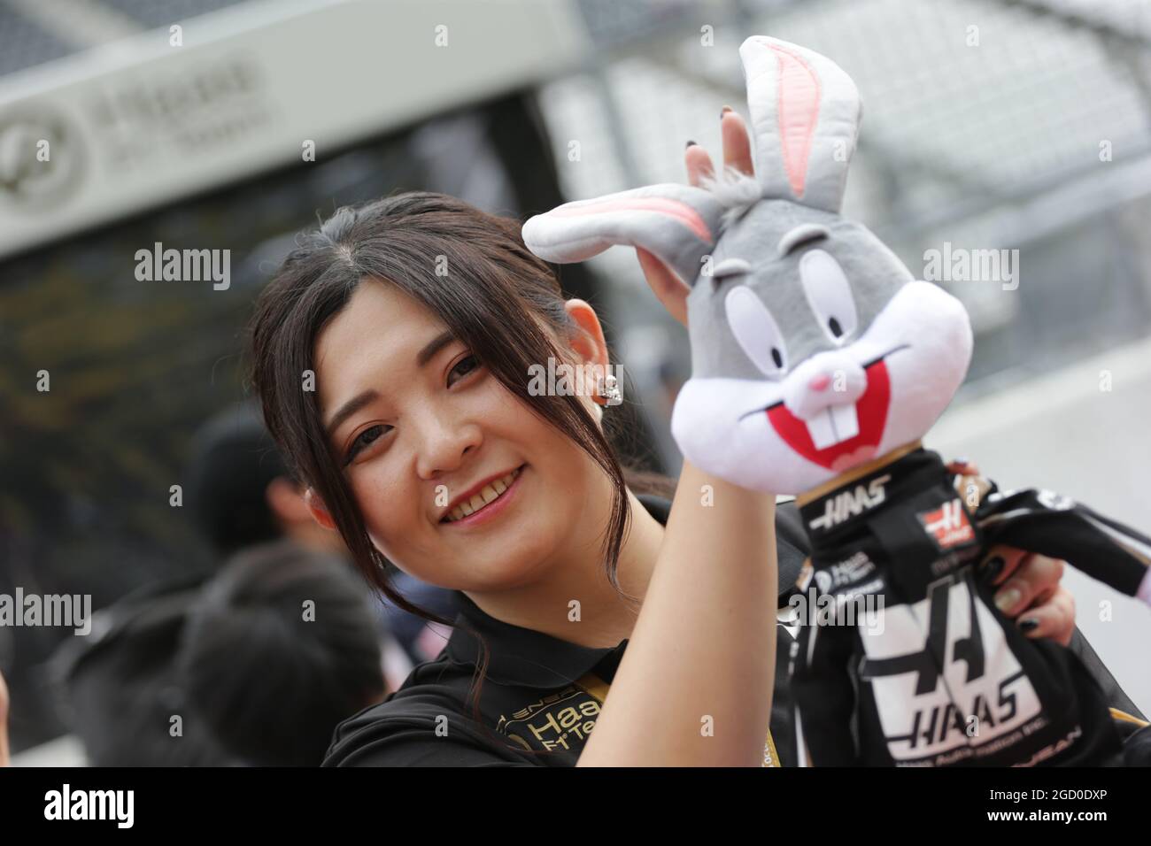Haas F1 Team fan. Japanese Grand Prix, Thursday 10th October 2019 ...