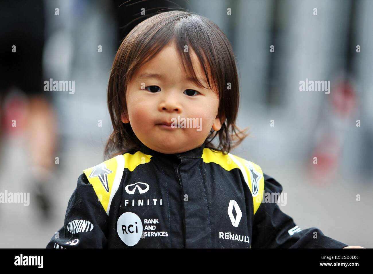Renault sport f1 team fan hi-res stock photography and images - Alamy