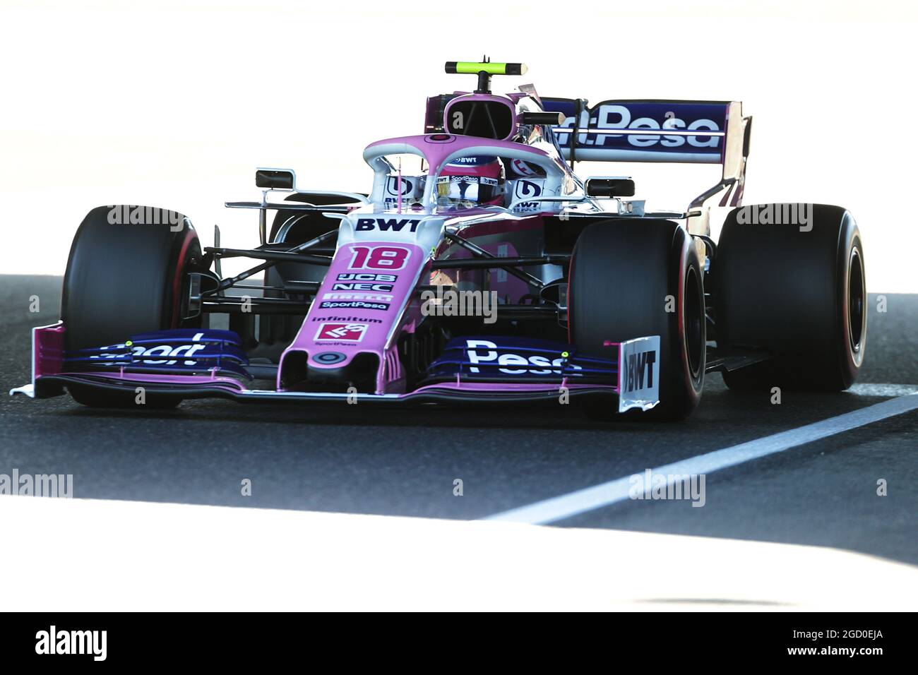 Racing point f1 team rp19 lance stroll hi-res stock photography and ...