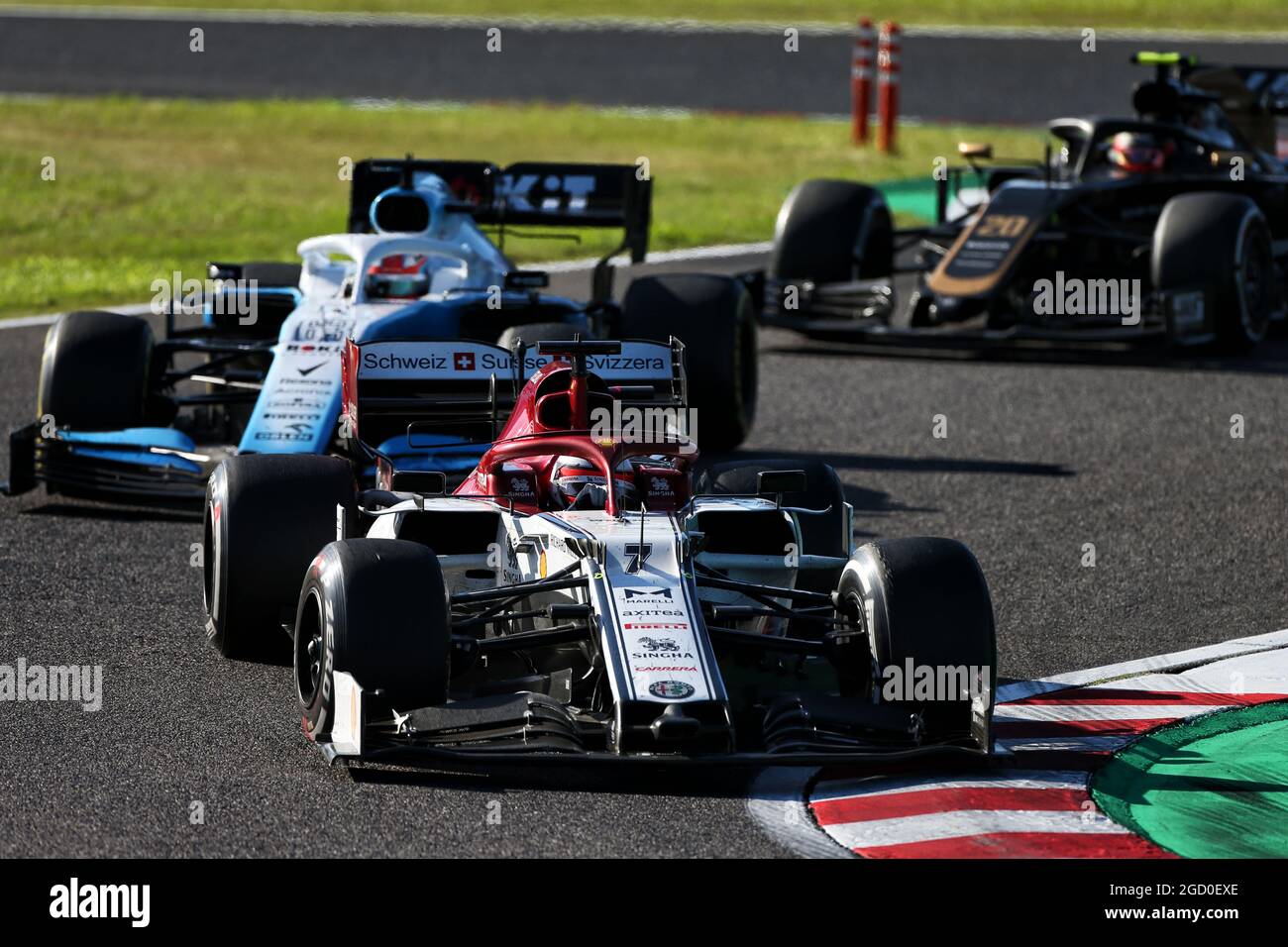 Kimi Raikkonen (FIN) Alfa Romeo Racing C38. Japanese Grand Prix, Sunday ...