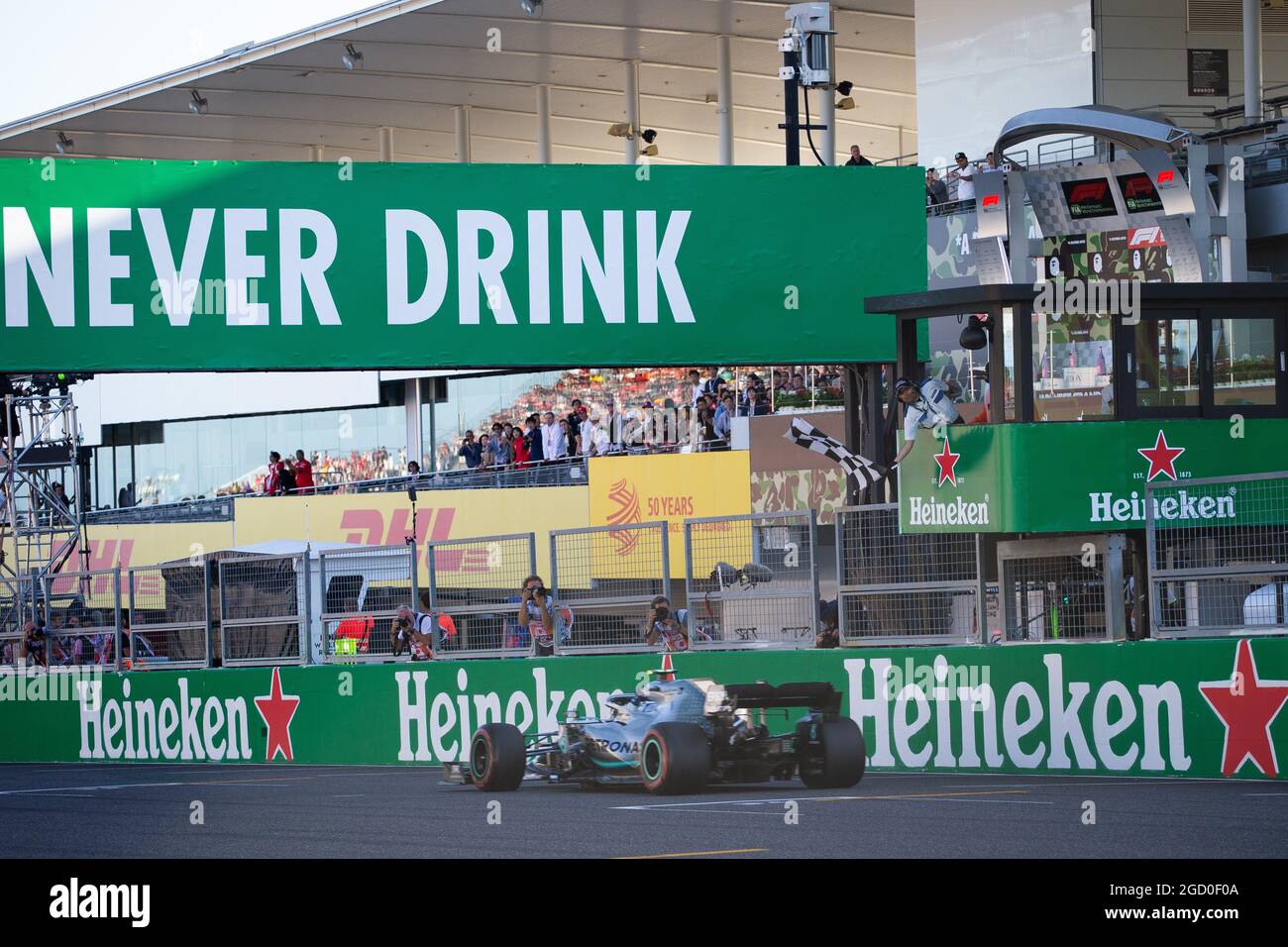 Mercedes amg f1 flag hi-res stock photography and images - Alamy