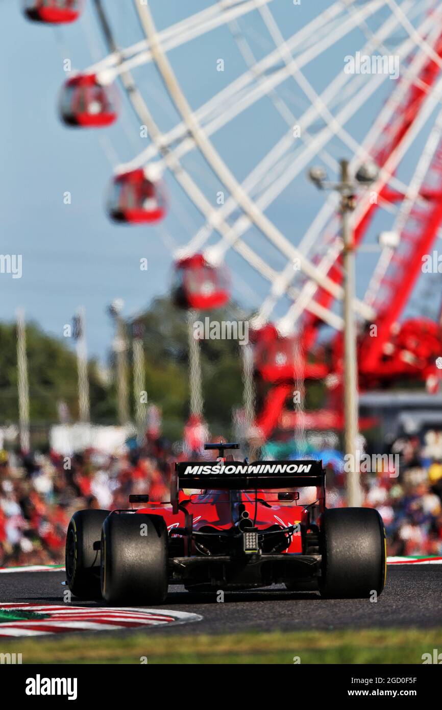 Sebastian Vettel (GER) Ferrari SF90. Japanese Grand Prix, Sunday 13th ...