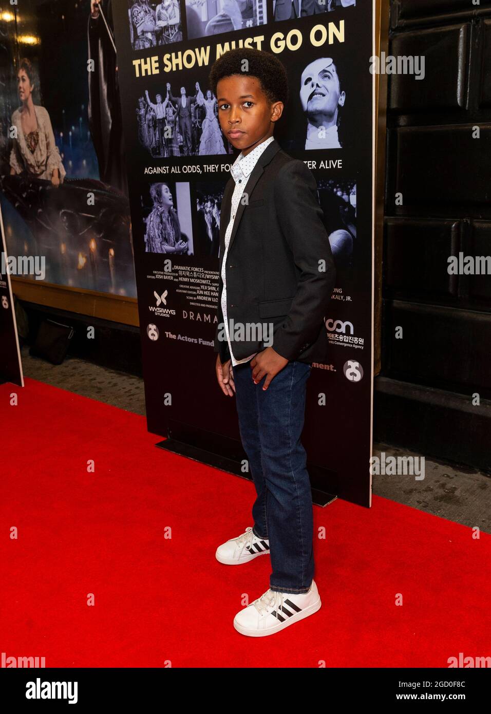 Alexander Bello attends premiere of documentary The Show Must Go On at ...