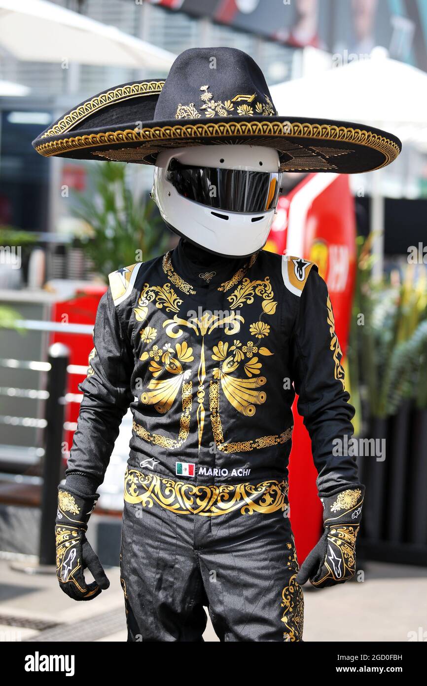 Paddock atmosphere - Mario Achi (MEX). Mexican Grand Prix, Thursday ...