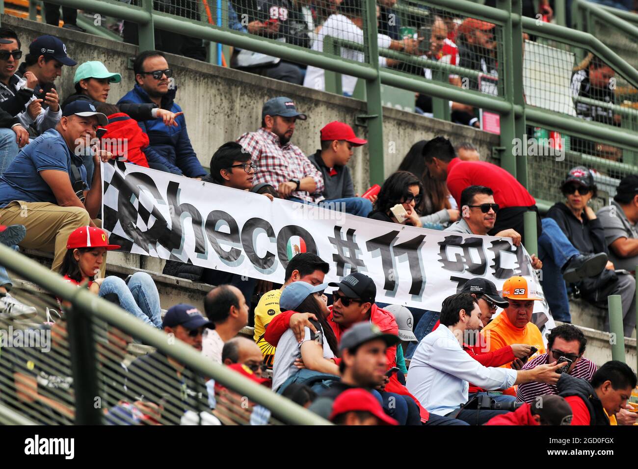 Racing point f1 team fans banner hi-res stock photography and images ...
