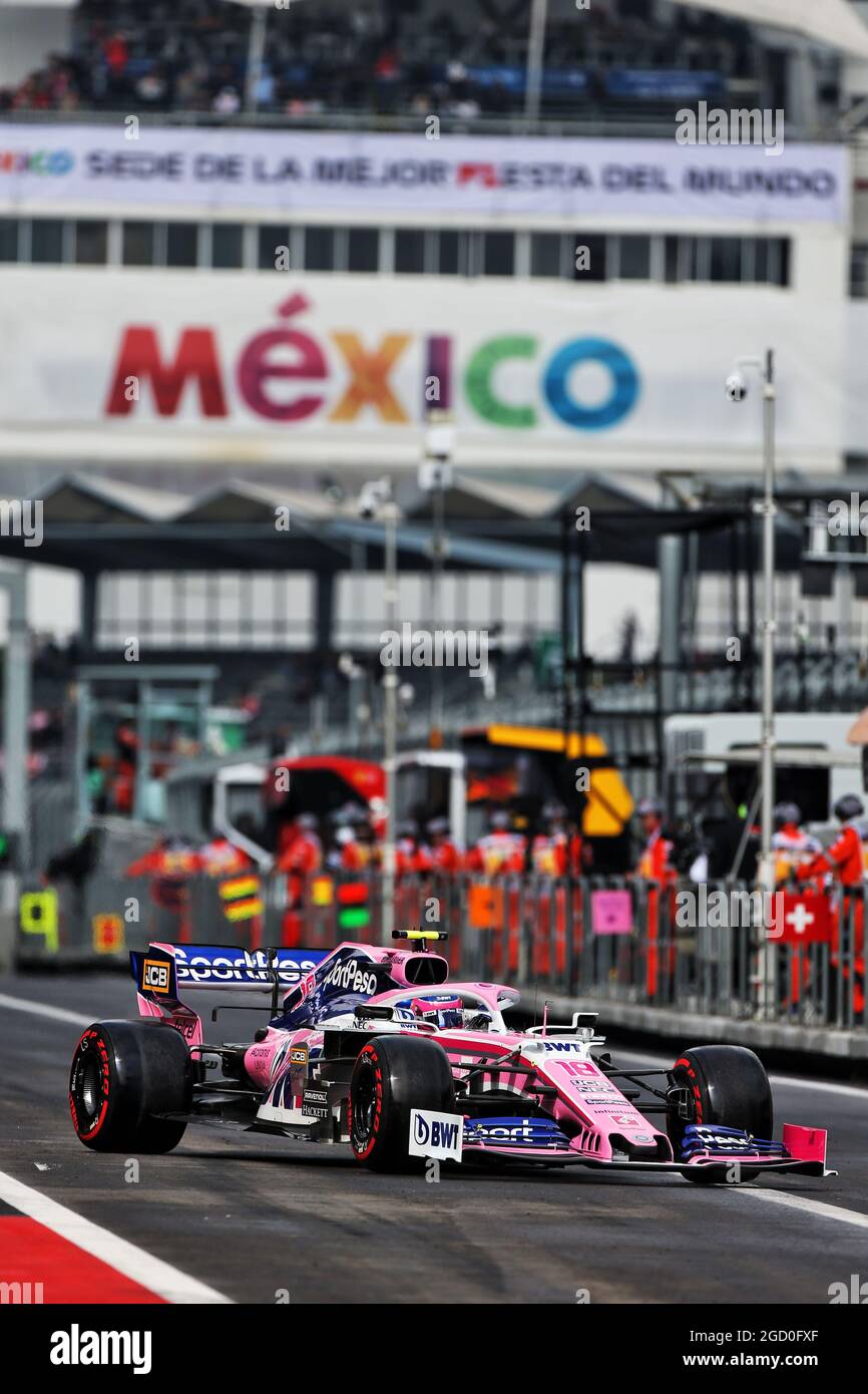 Lance Stroll (CDN) Racing Point F1 Team RP19. Mexican Grand Prix ...