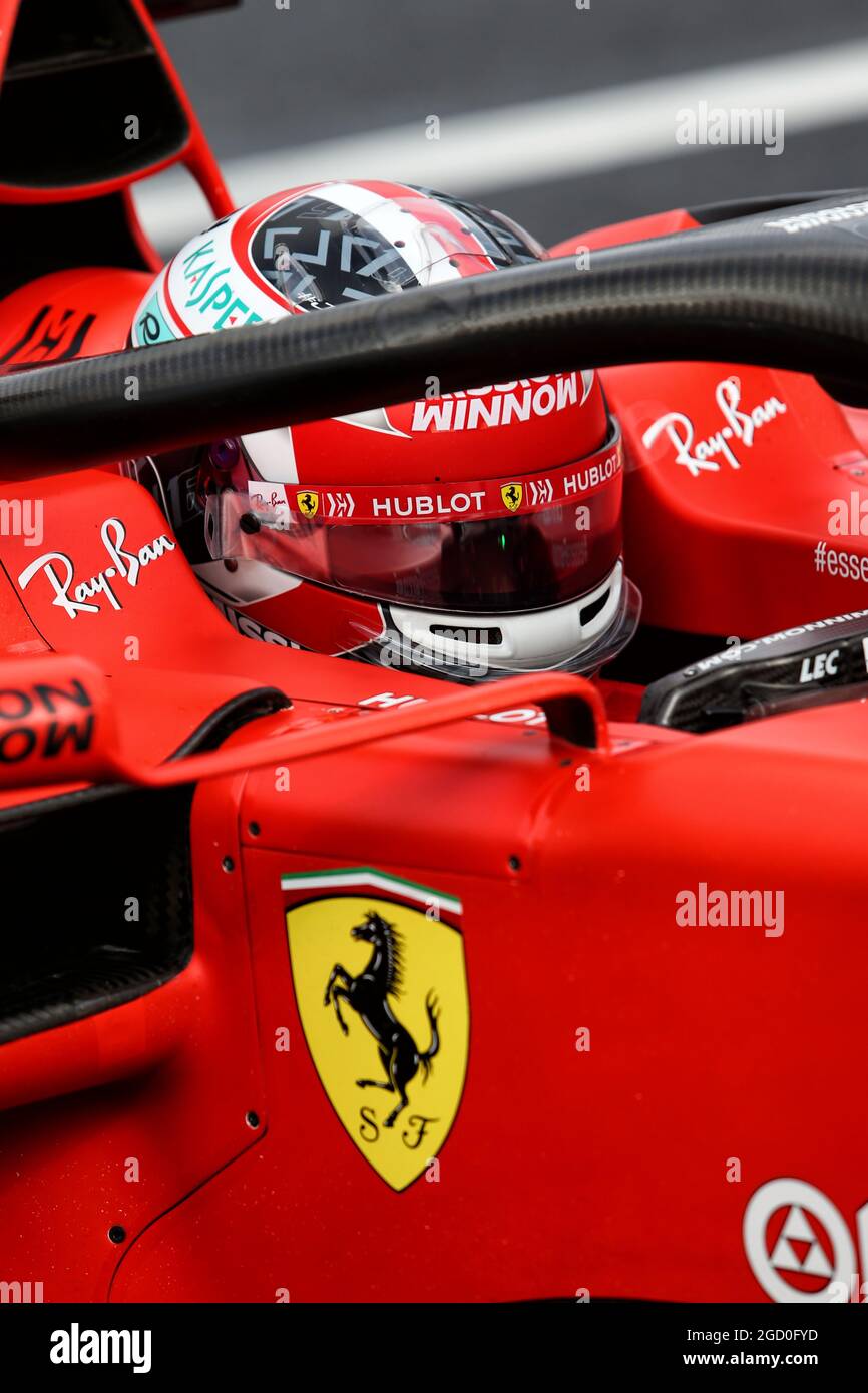 Charles Leclerc (MON) Ferrari SF90. Mexican Grand Prix, Saturday 26th ...