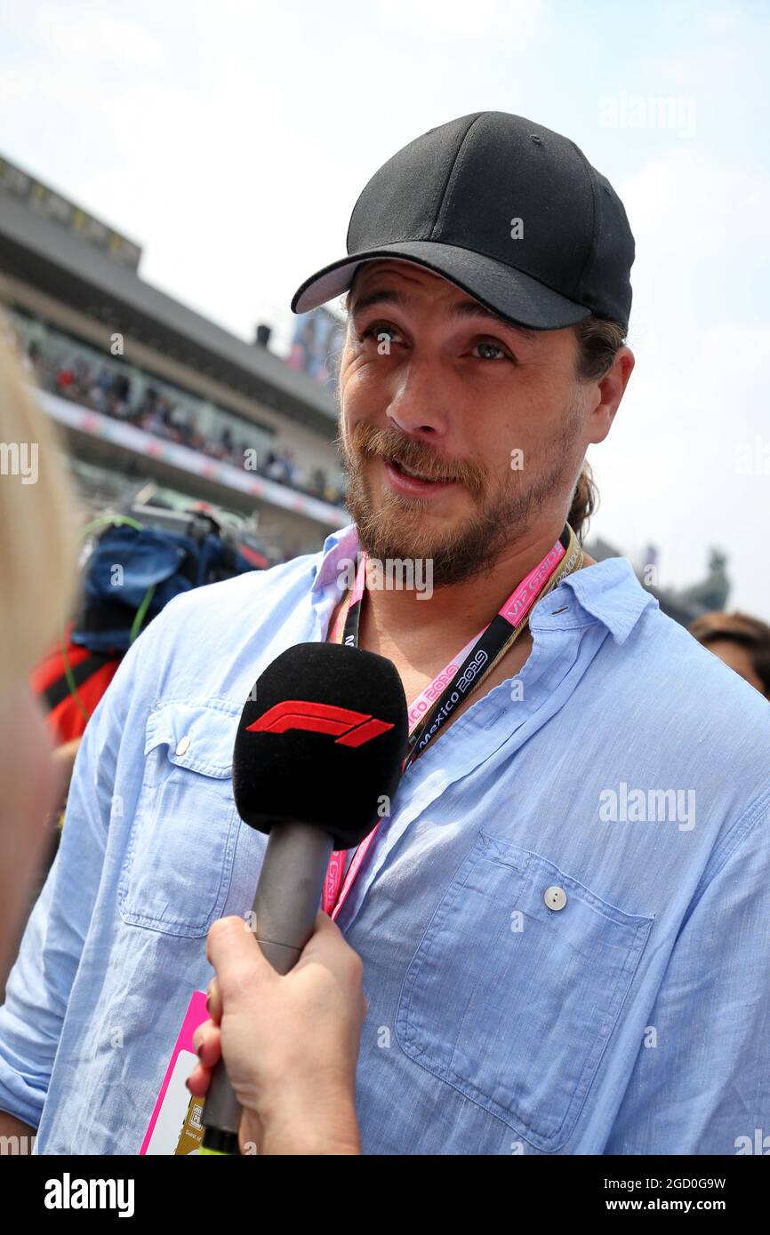 Ben Robson (GBR) Actor on the grid. Mexican Grand Prix, Sunday 27th ...