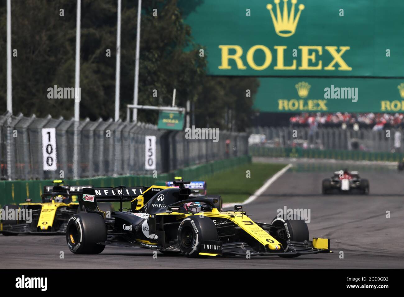 Daniel Ricciardo (AUS) Renault F1 Team RS19. Mexican Grand Prix, Sunday ...