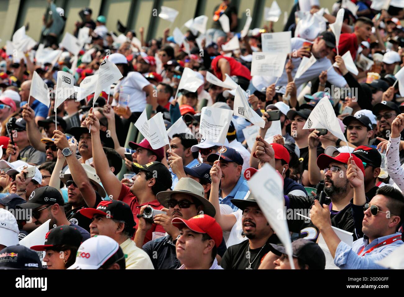 Mexican fans in grandstand hi-res stock photography and images - Alamy
