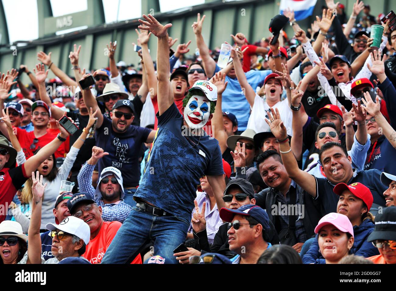 Mexican fans in grandstand hi-res stock photography and images - Alamy