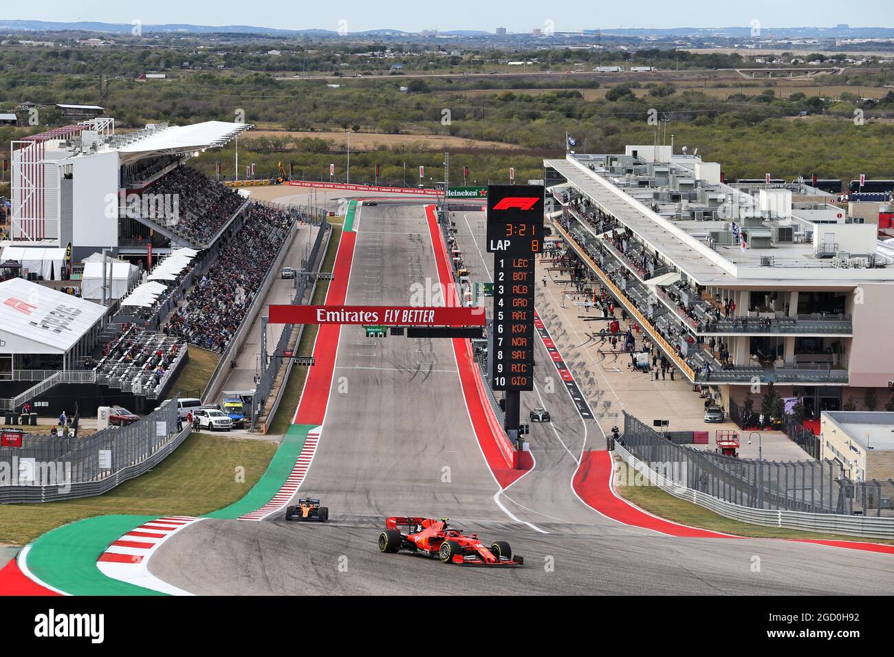 Charles Leclerc (MON) Ferrari SF90. United States Grand Prix, Friday ...