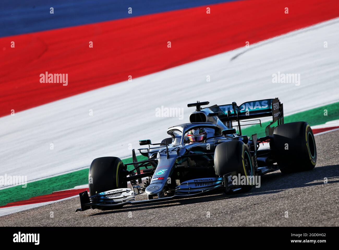 Lewis Hamilton (GBR) Mercedes AMG F1 W10. United States Grand Prix ...