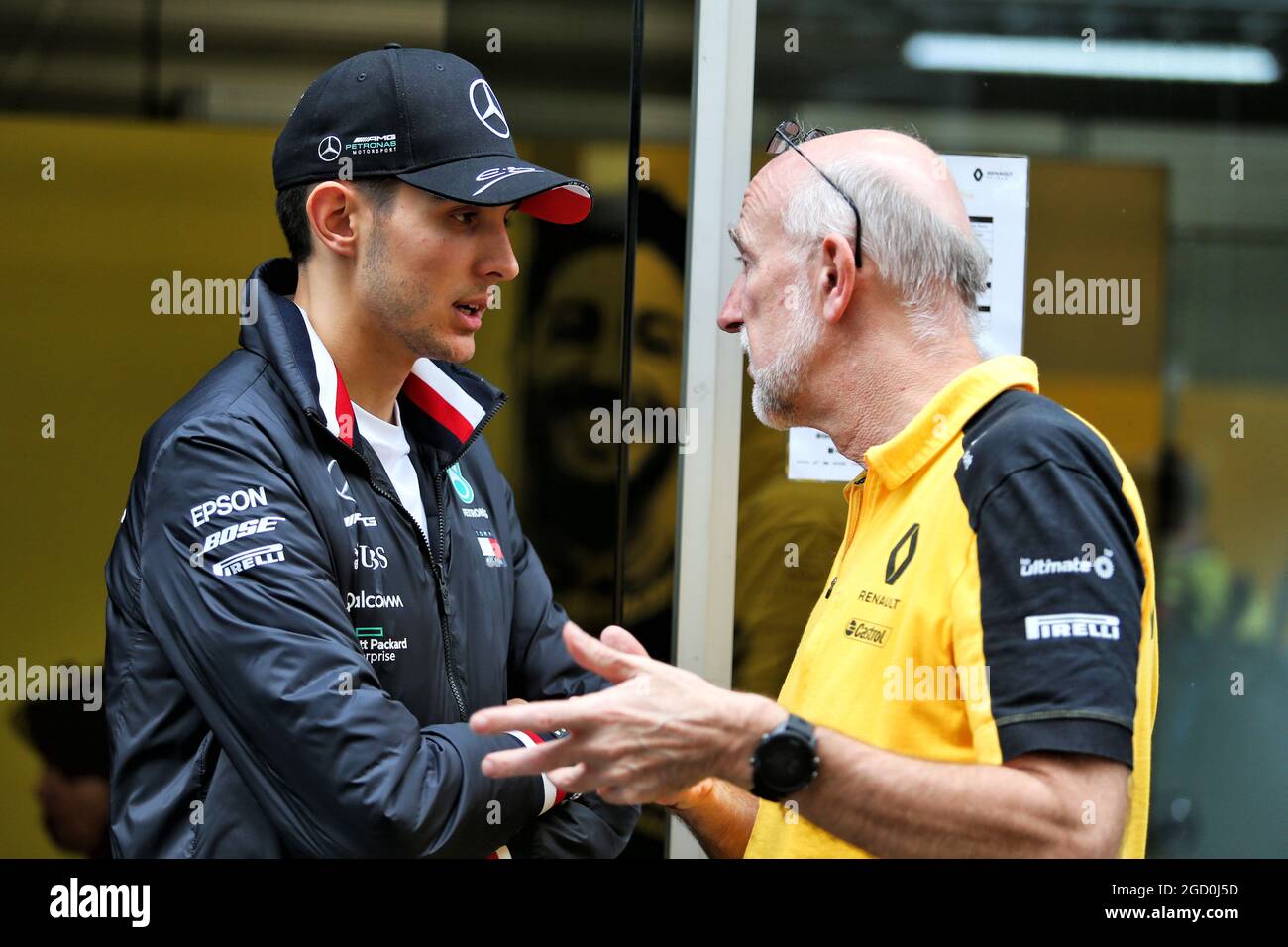 Mercedes amg f1 reserve driver member of renault f1 team hi-res stock ...