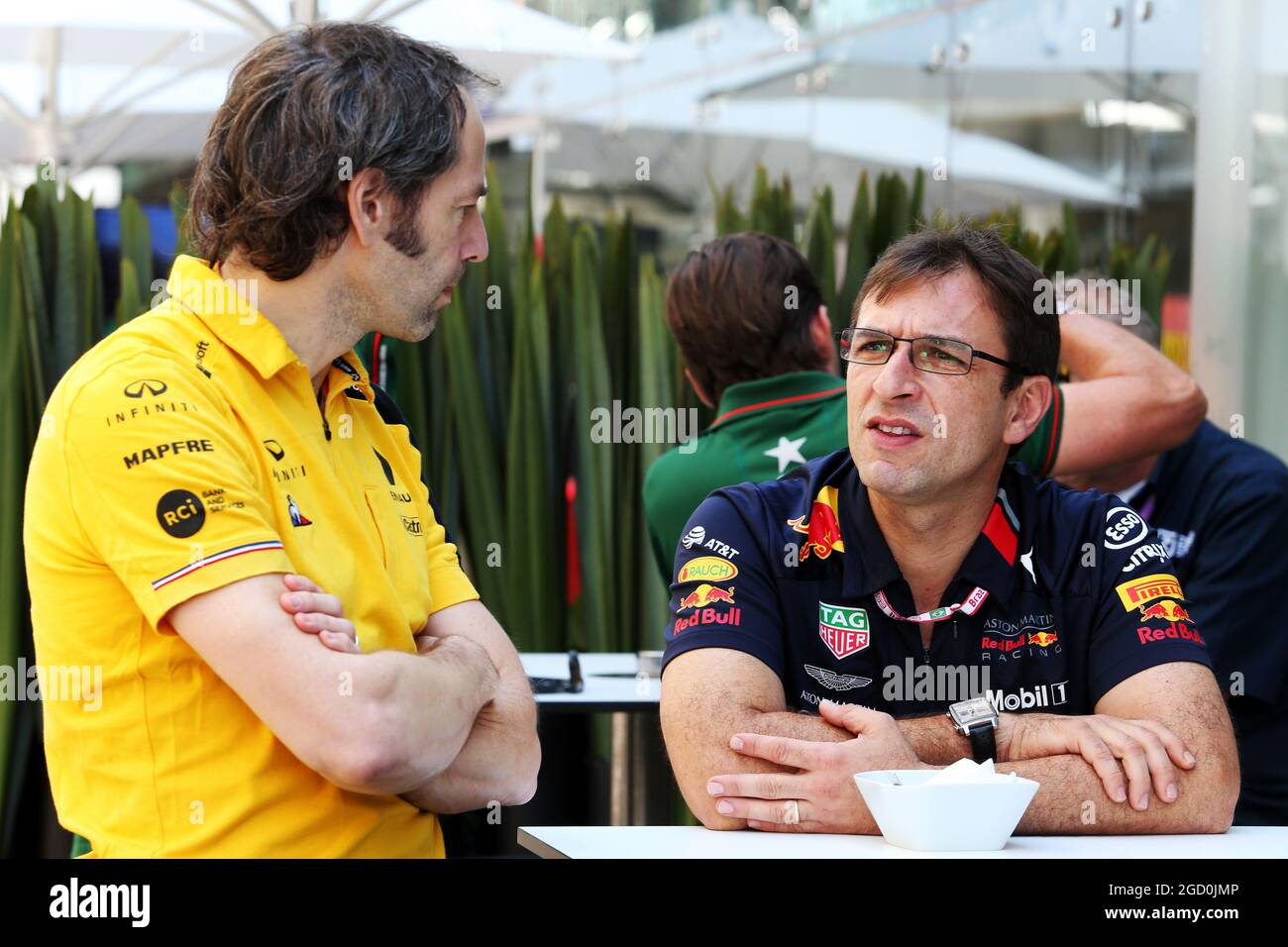Renault f1 team chief race engineer pierre wache hi-res stock ...
