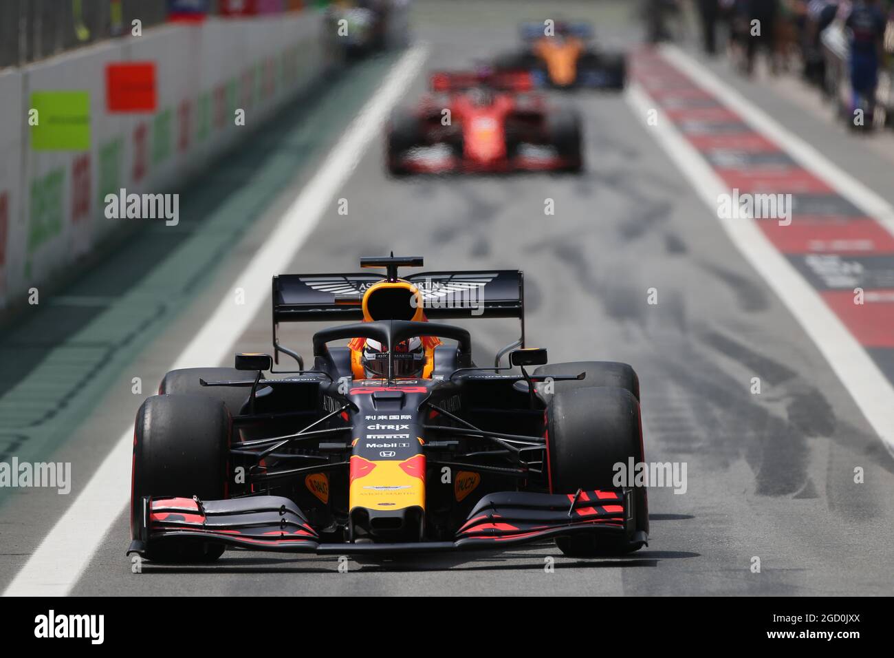 Max Verstappen (NLD) Red Bull Racing RB15. Brazilian Grand Prix, Sunday ...