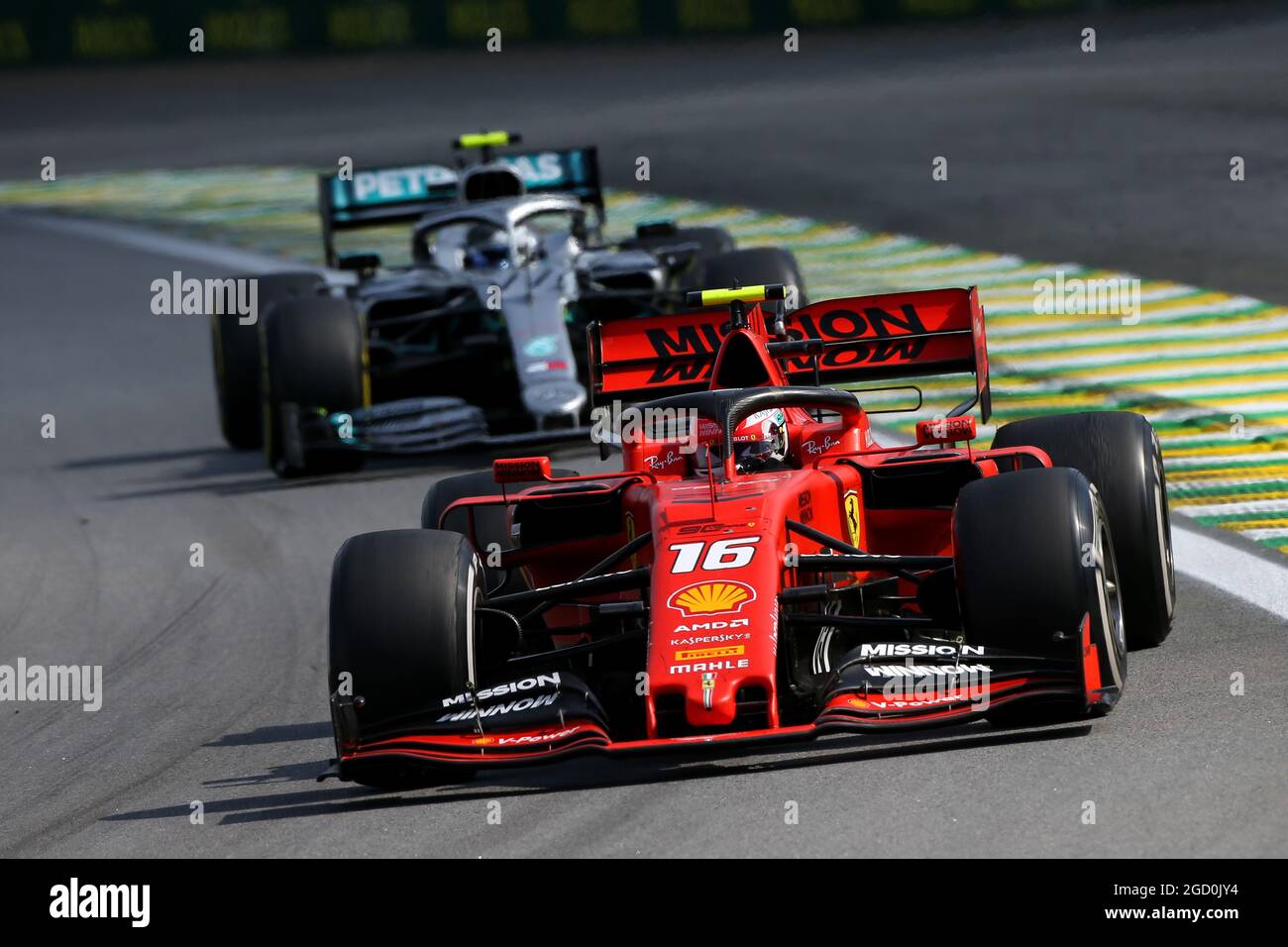 Charles Leclerc (MON) Ferrari SF90. Brazilian Grand Prix, Sunday 17th ...