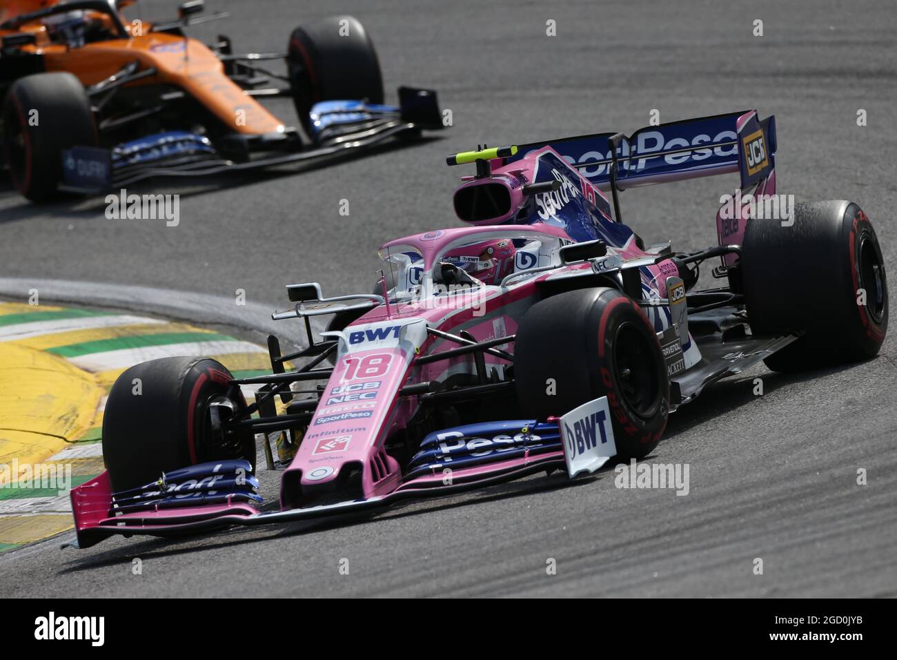 Lance Stroll (CDN) Racing Point F1 Team RP19. Brazilian Grand Prix ...