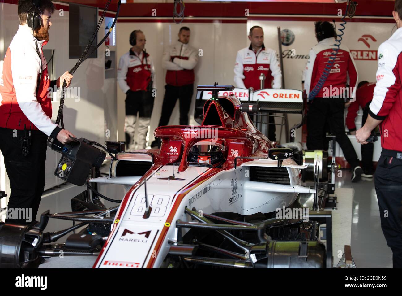 Robert Kubica (POL) Alfa Romeo Racing C39 Reserve Driver. Formula One ...