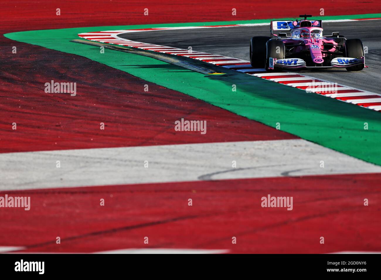 Sergio Perez (MEX) Racing Point F1 Team RP19. Formula One Testing, Day ...