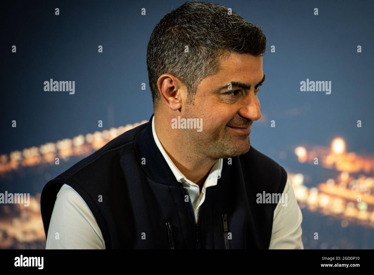 Fia race director in fia press conference hi-res stock photography and ...