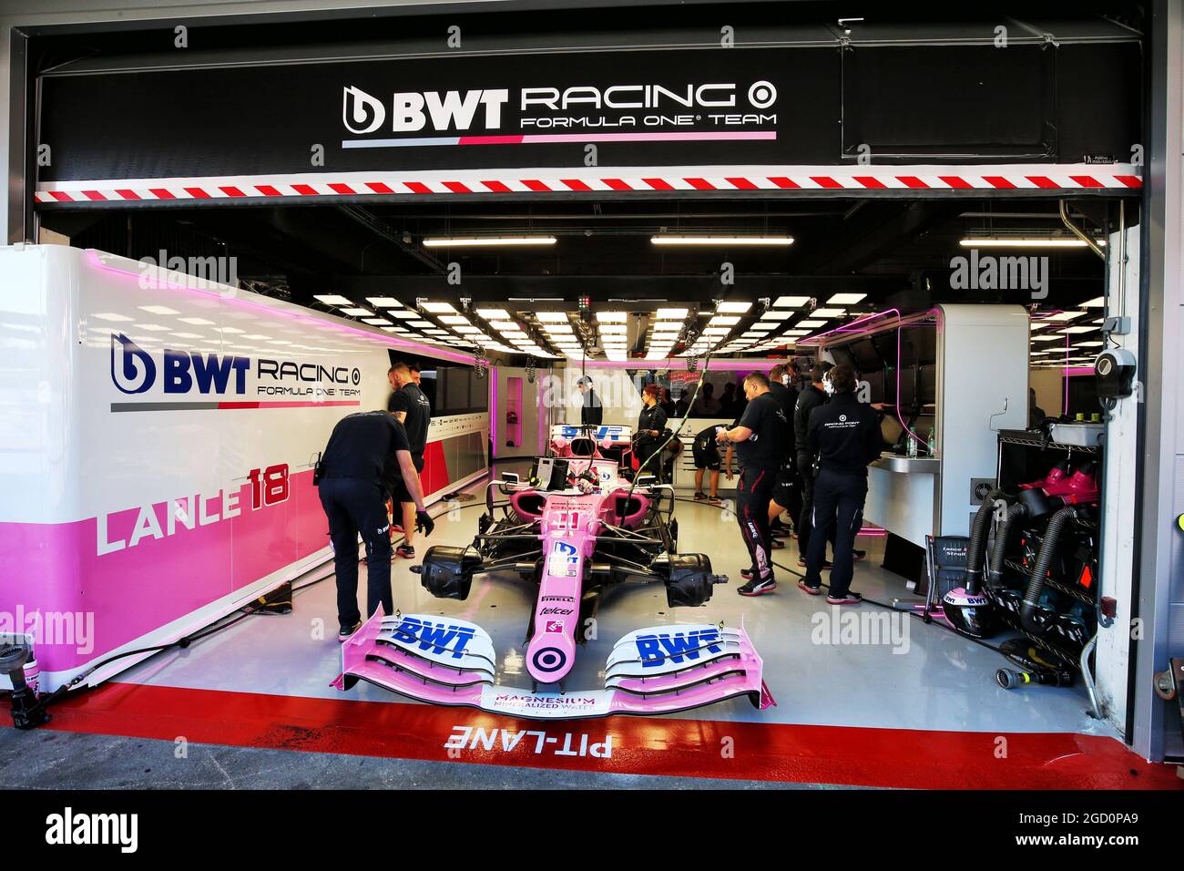 Sergio Perez (MEX) Racing Point F1 Team RP19. Formula One Testing, Day ...