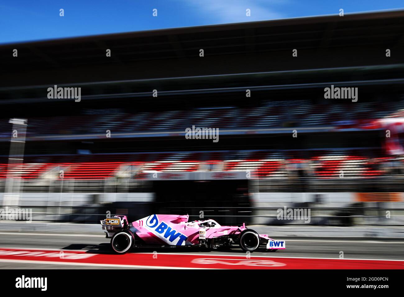 Sergio Perez (MEX) Racing Point F1 Team RP19. Formula One Testing, Day ...