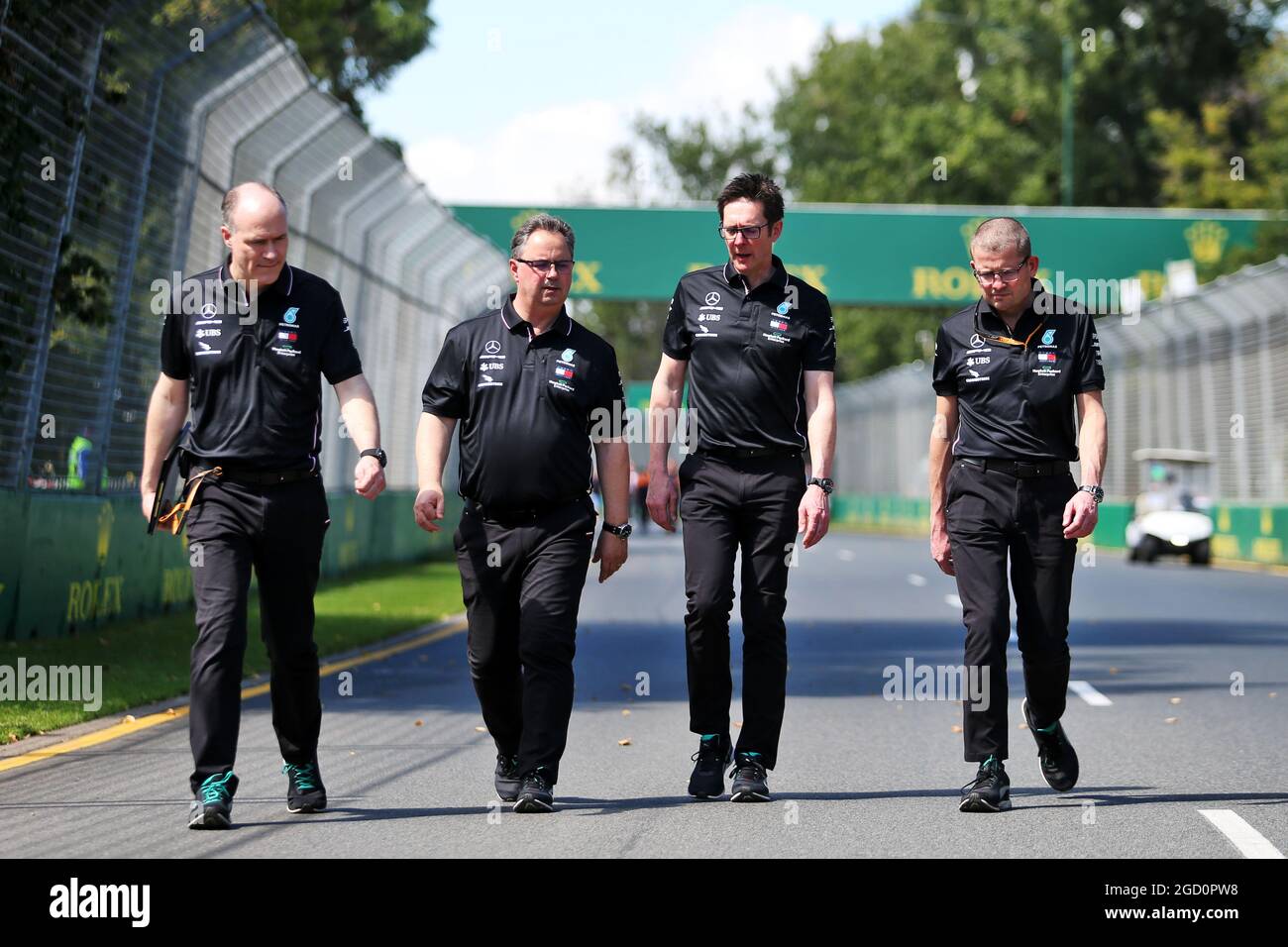 Mercedes amg f1 engineer walk circuit hi-res stock photography and ...