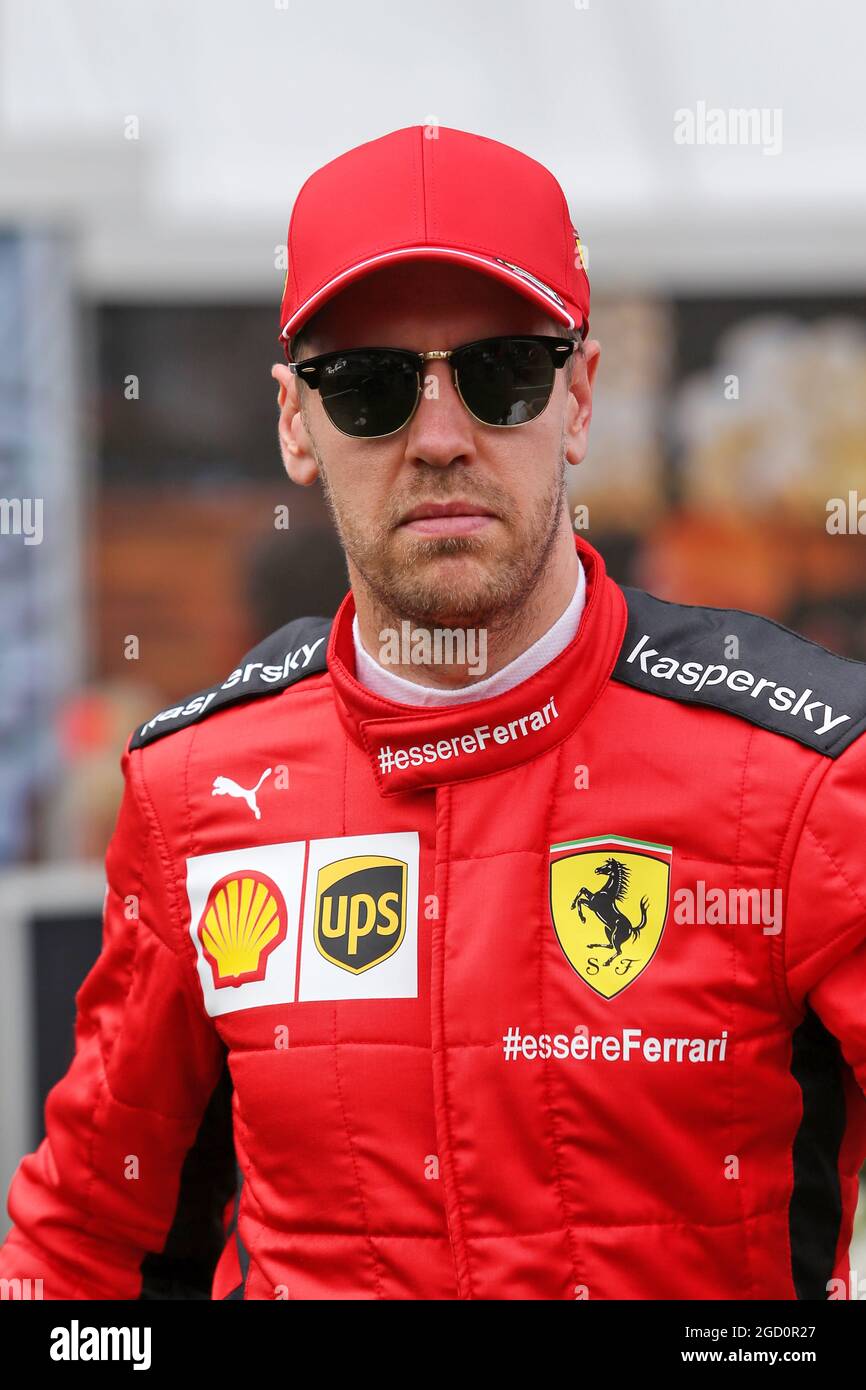Sebastian Vettel (GER) Ferrari. Australian Grand Prix, Thursday 12th ...