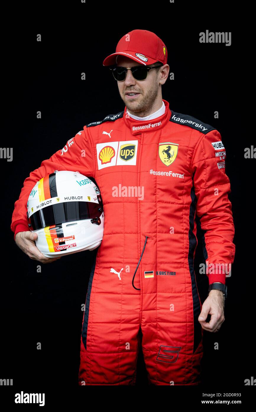 Sebastian Vettel (GER) Ferrari. Australian Grand Prix, Thursday 12th ...