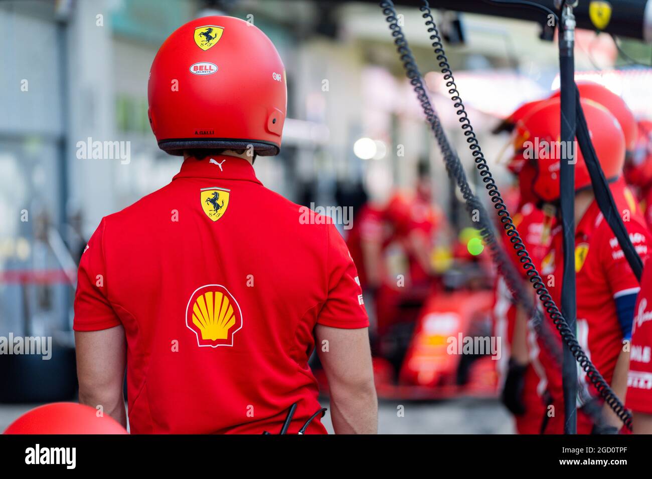 Ferrari Practices A Pit Stop High Resolution Stock Photography and ...