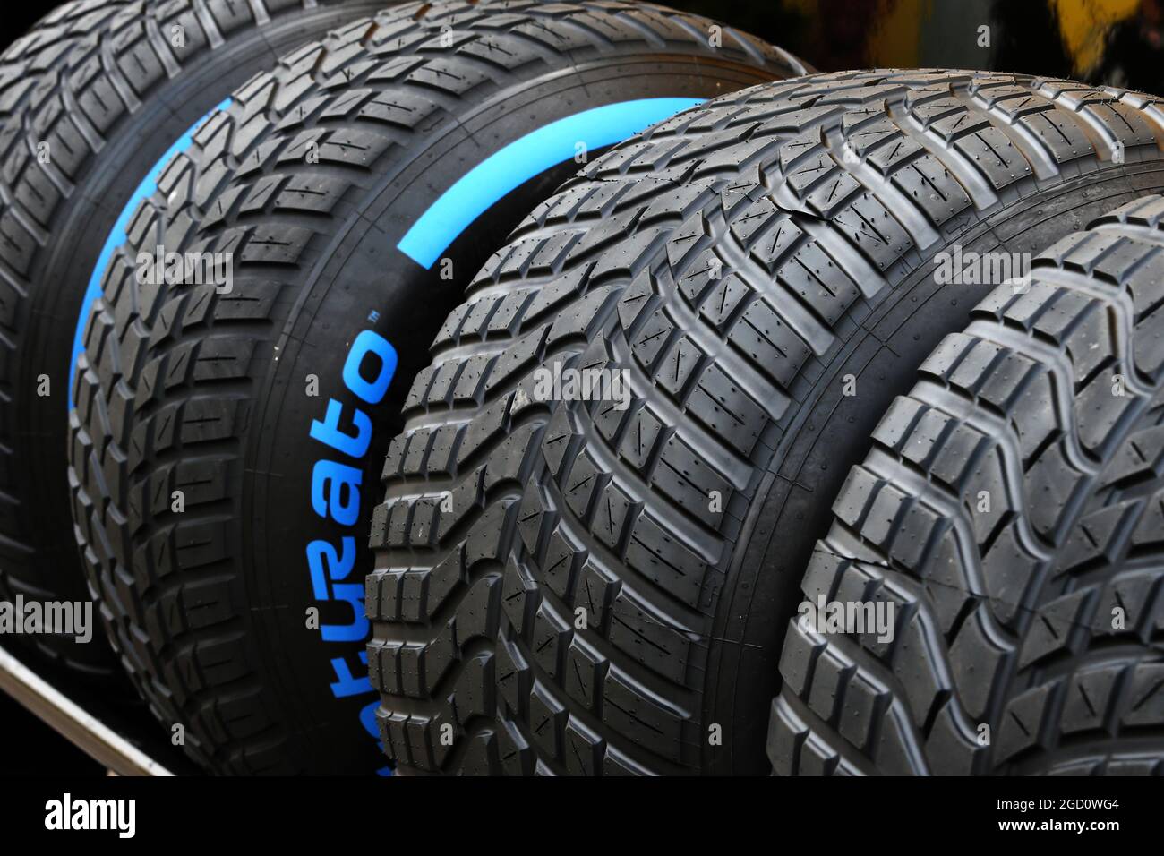 Pirelli formula one tyres wet hi-res stock photography and images - Alamy