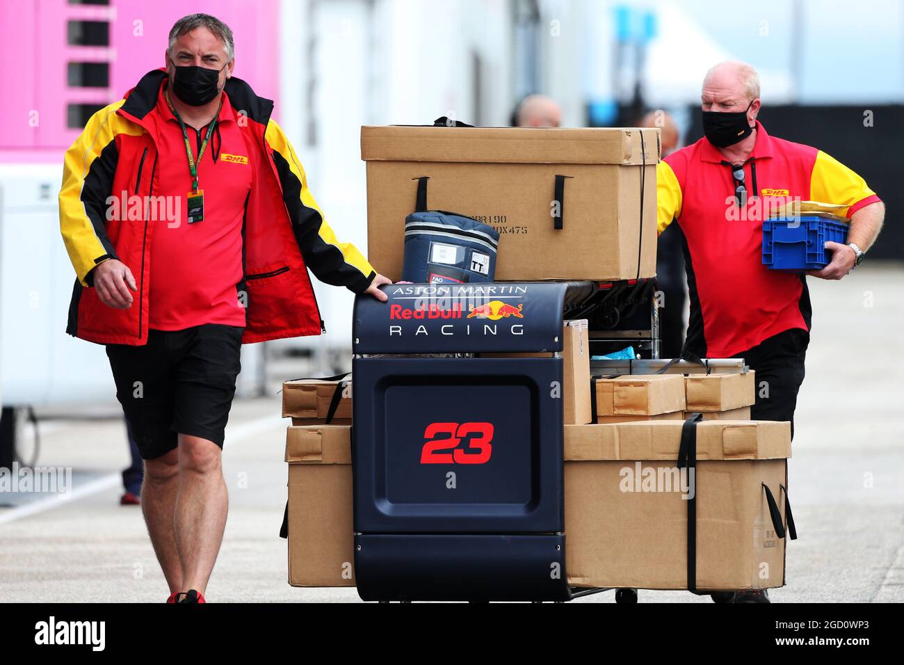 Red bull racing freight hi-res stock photography and images - Alamy