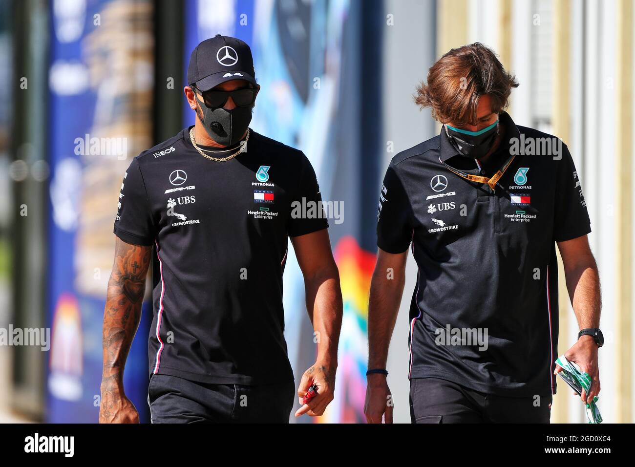 Lewis hamilton british grand prix 2020 hi-res stock photography and ...