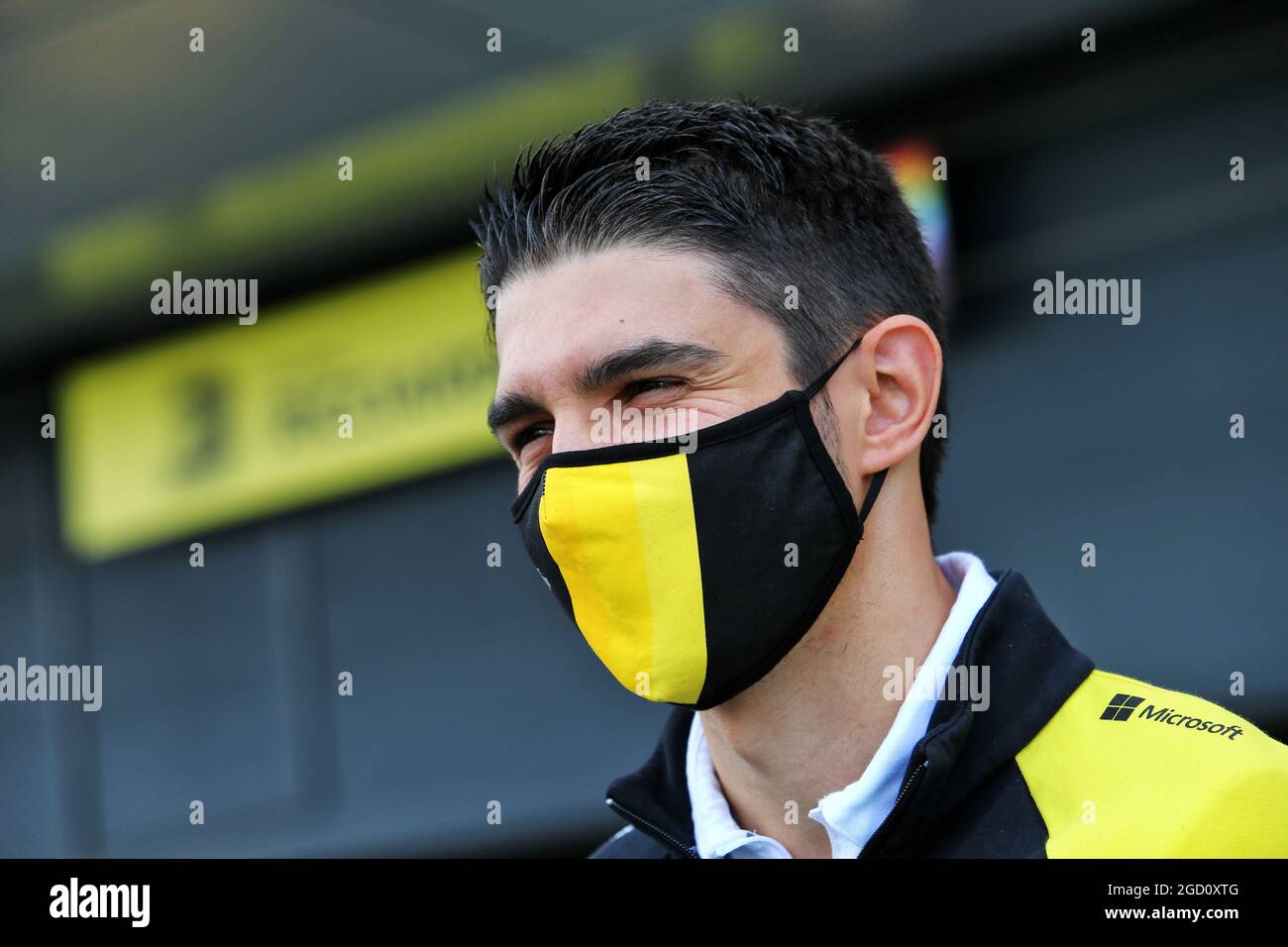 Esteban Ocon (FRA) Renault F1 Team. British Grand Prix, Sunday 2nd ...