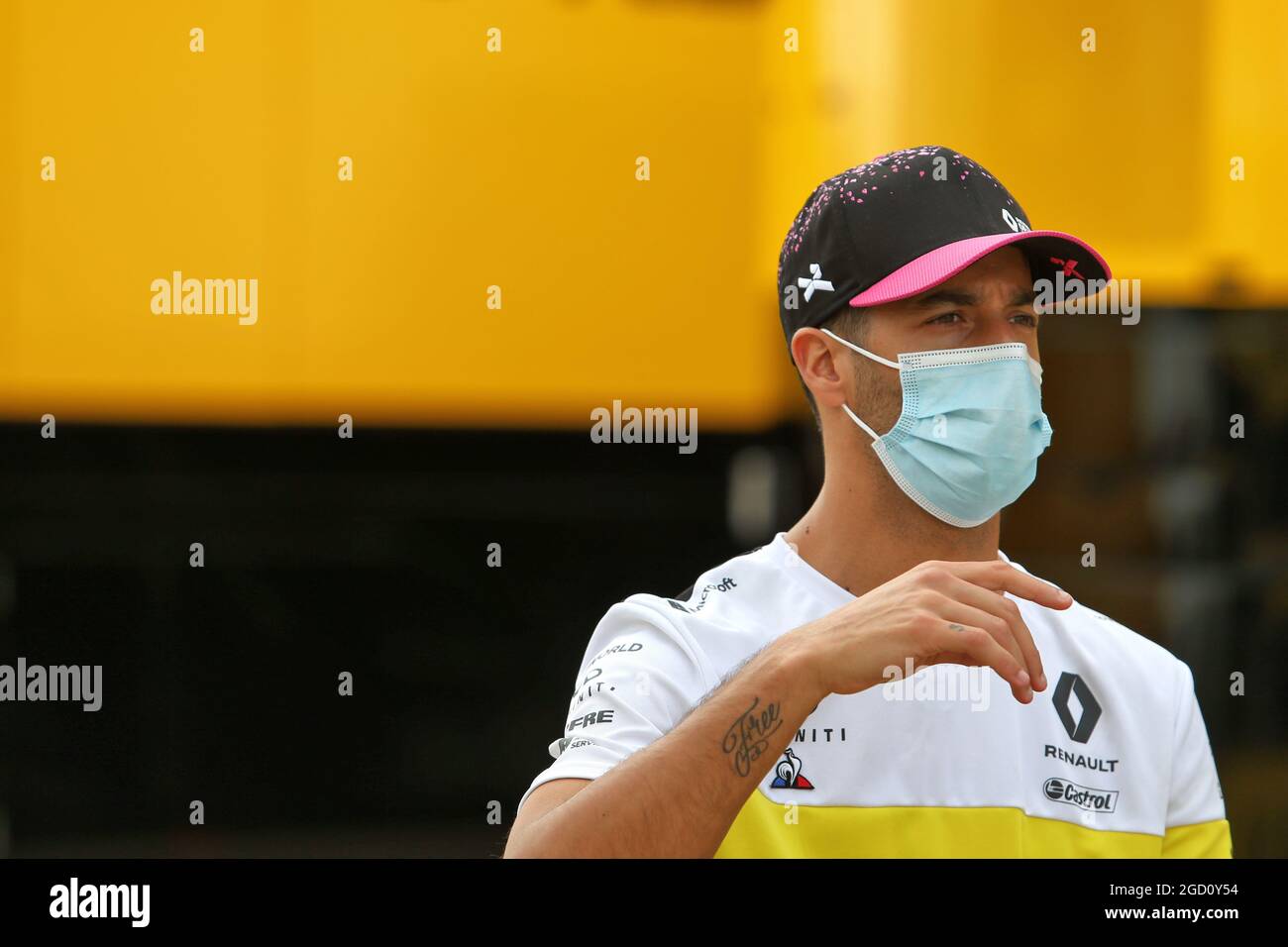 Daniel Ricciardo (AUS) Renault F1 Team. 70th Anniversary Grand Prix ...