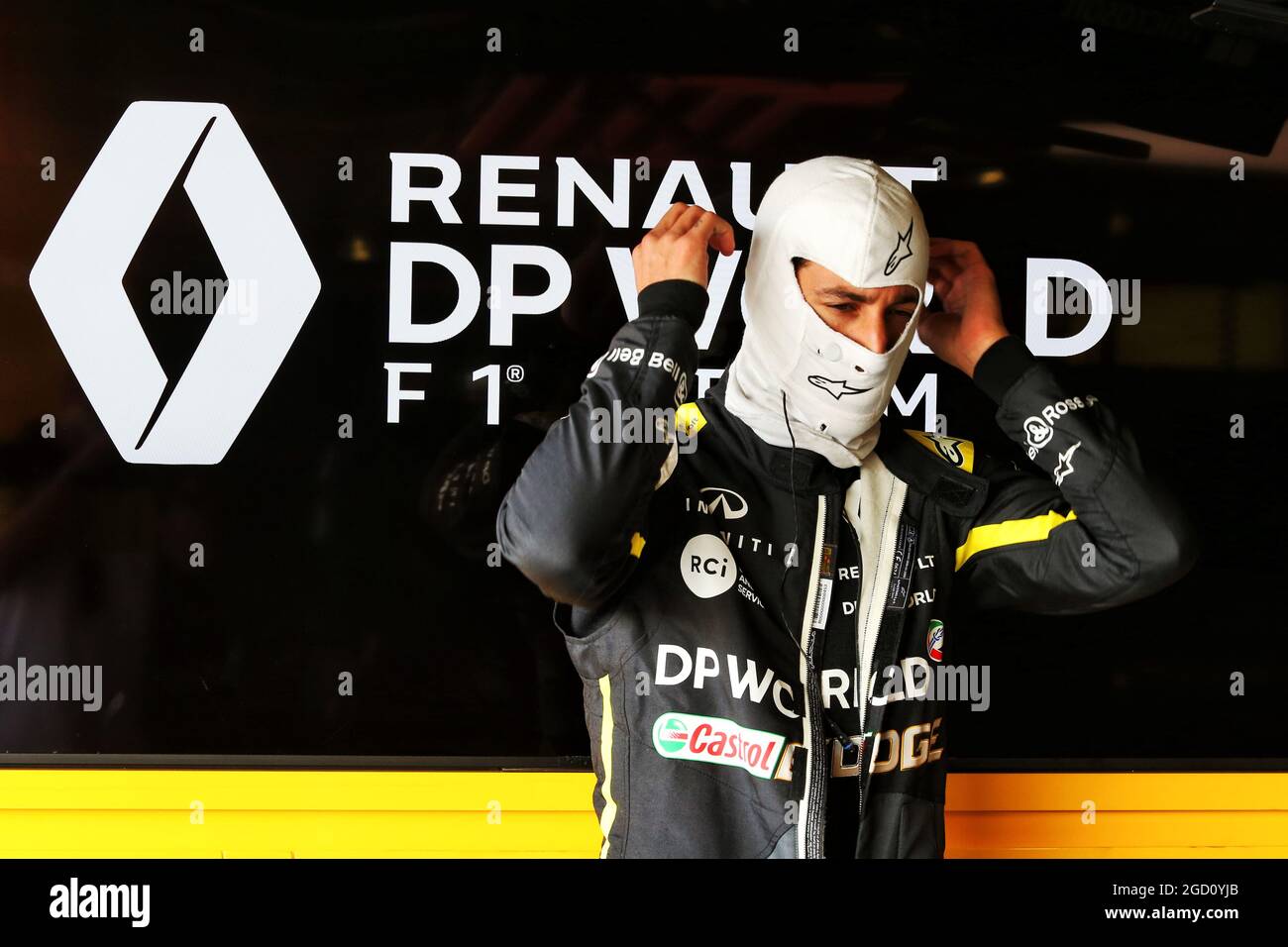Daniel Ricciardo (AUS) Renault F1 Team. 70th Anniversary Grand Prix ...
