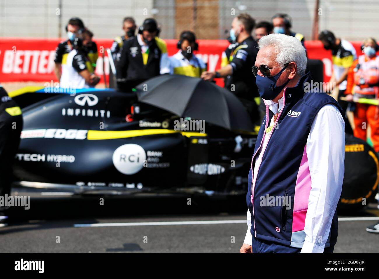 Lawrence Stroll (CDN) Racing Point F1 Team Investor on the grid. 70th ...