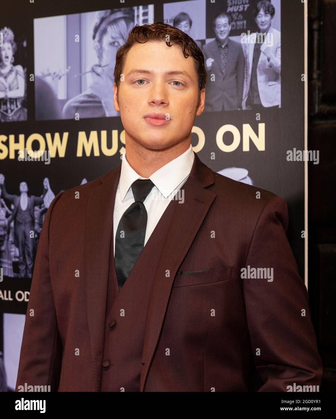 Eric Anthony Lopez attends premiere of documentary The Show Must Go On at Majestic Theatre, home ...