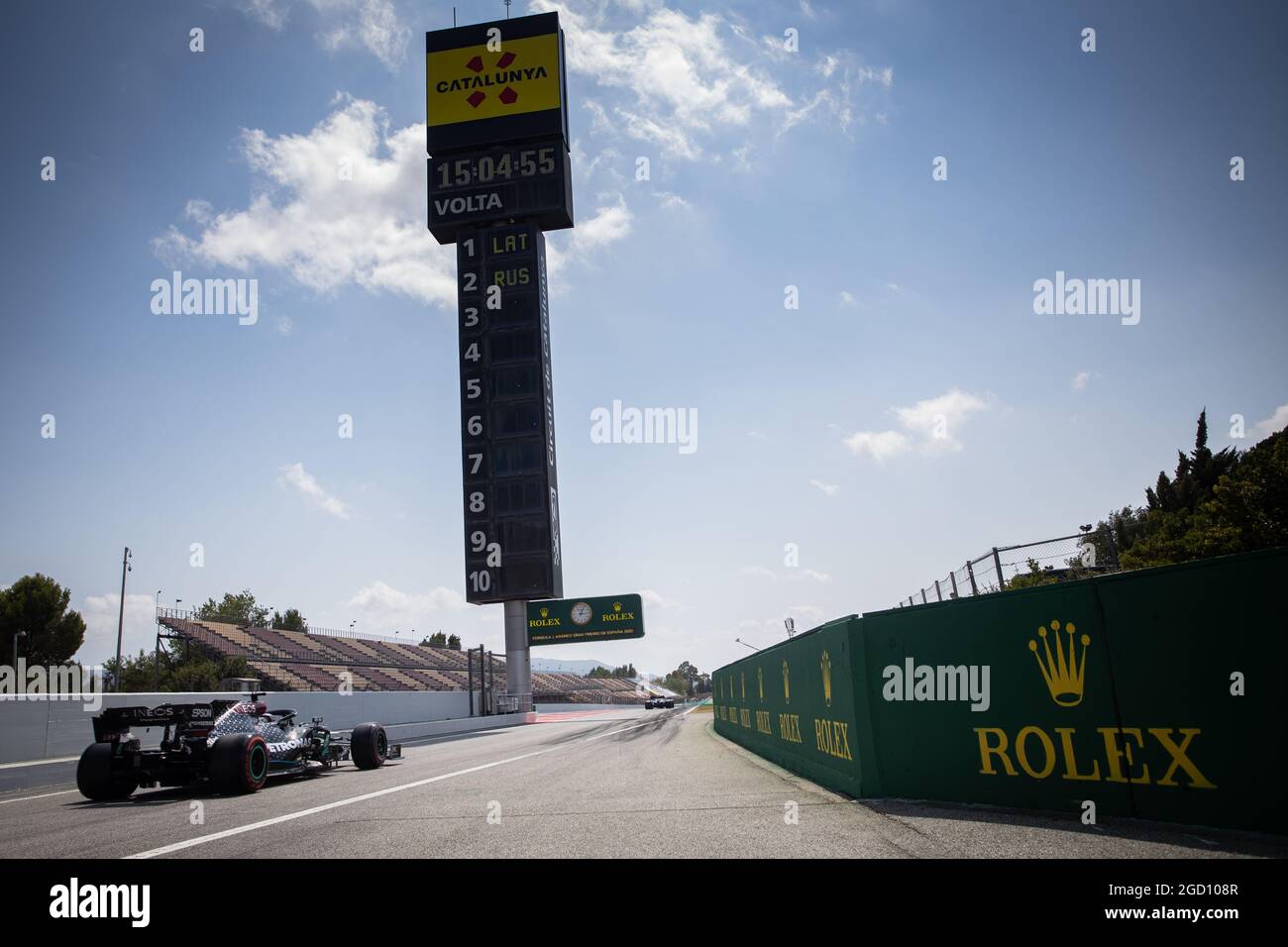 Lewis Hamilton (GBR) Mercedes AMG F1 W11. Spanish Grand Prix, Saturday ...
