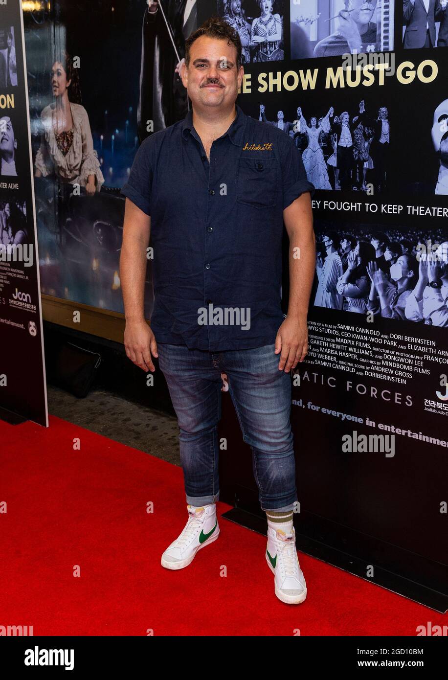 Greg Hildreth attends premiere of documentary The Show Must Go On at ...