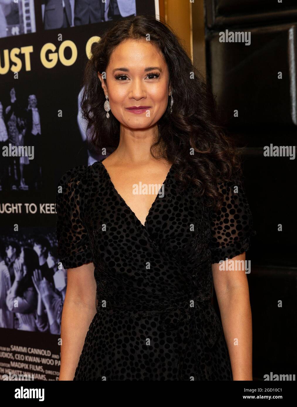 Ali Ewoldt attends premiere of documentary The Show Must Go On at ...