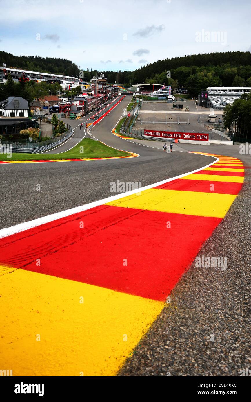 Circuit atmosphere - Eau Rouge. Belgian Grand Prix, Thursday 27th ...