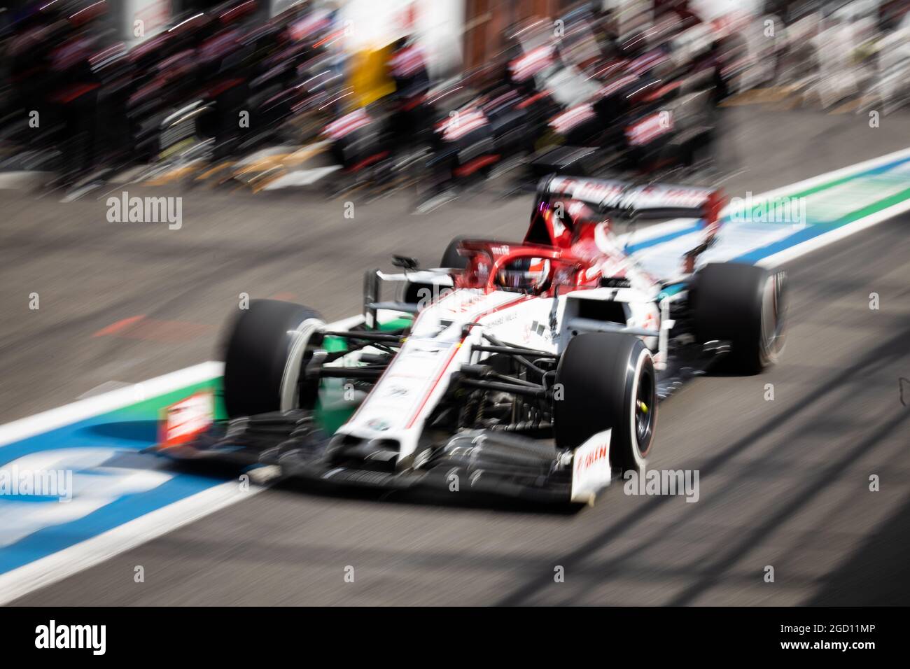 Kimi Raikkonen (FIN) Alfa Romeo Racing C39. Belgian Grand Prix, Sunday ...