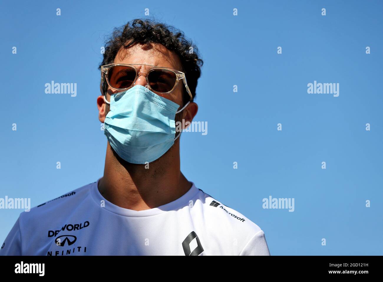 Daniel Ricciardo (AUS) Renault F1 Team. Italian Grand Prix, Thursday ...