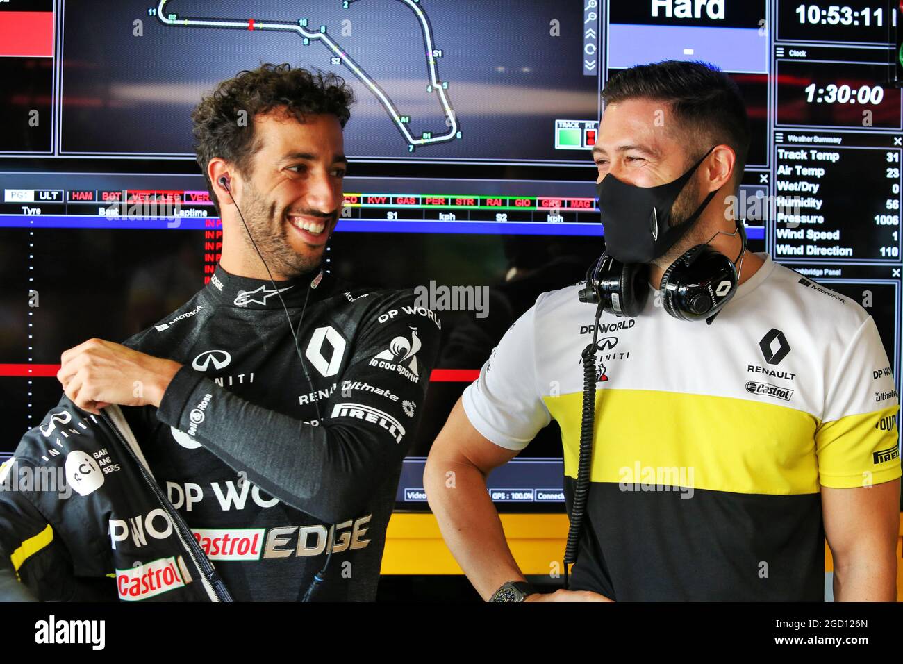 Daniel Ricciardo (AUS) Renault F1 Team. Italian Grand Prix, Friday 4th ...